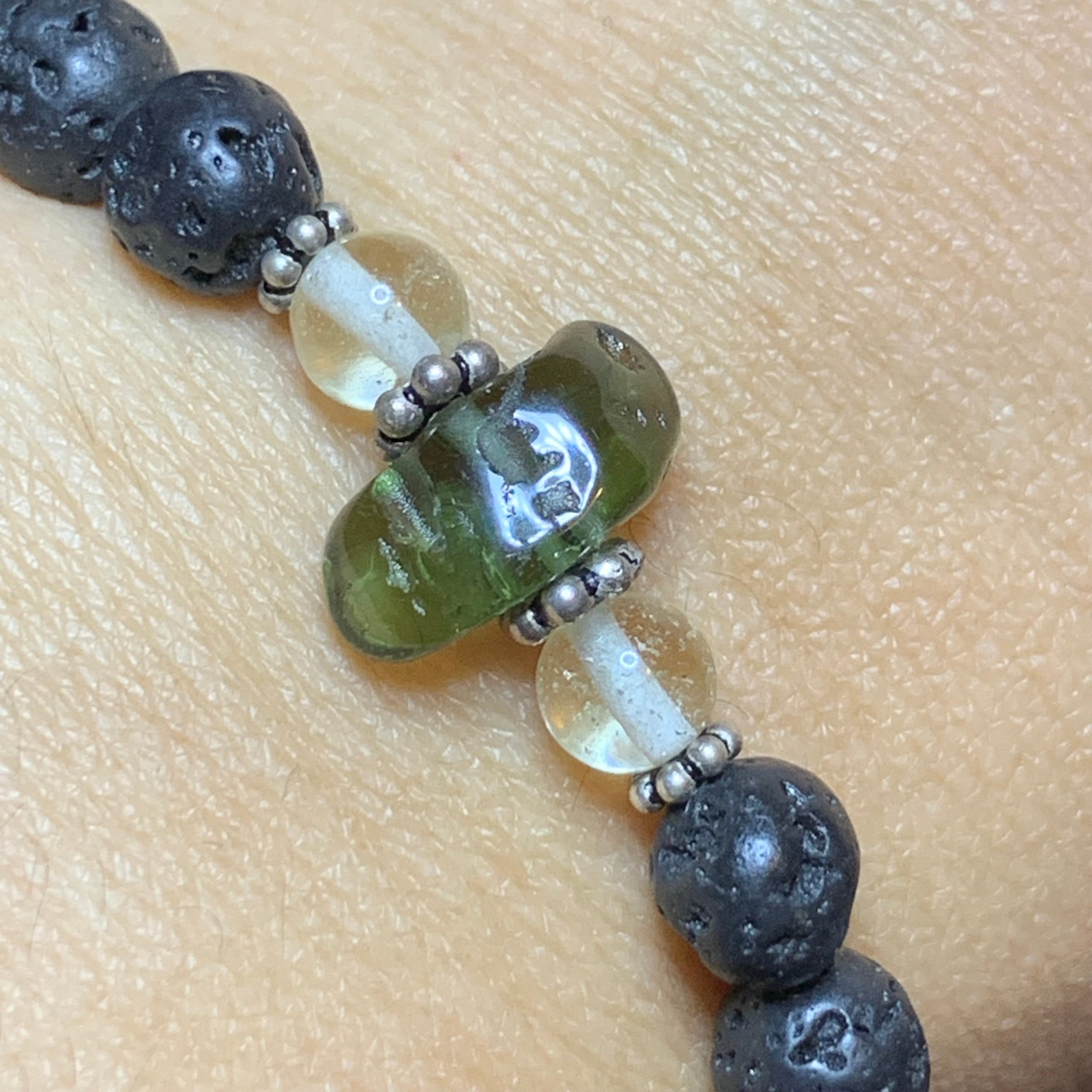 moldavite bracelet